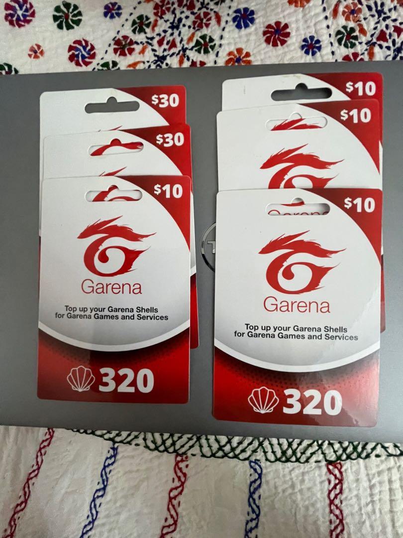 Garena Gift Cards (3200 shells), Video Gaming, Gaming Accessories, Game ...
