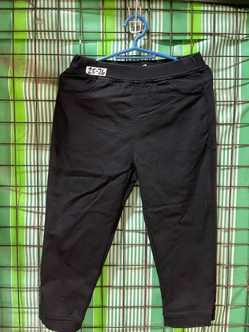 Garterized women black tokong, Women's Fashion, Bottoms, Other Bottoms ...