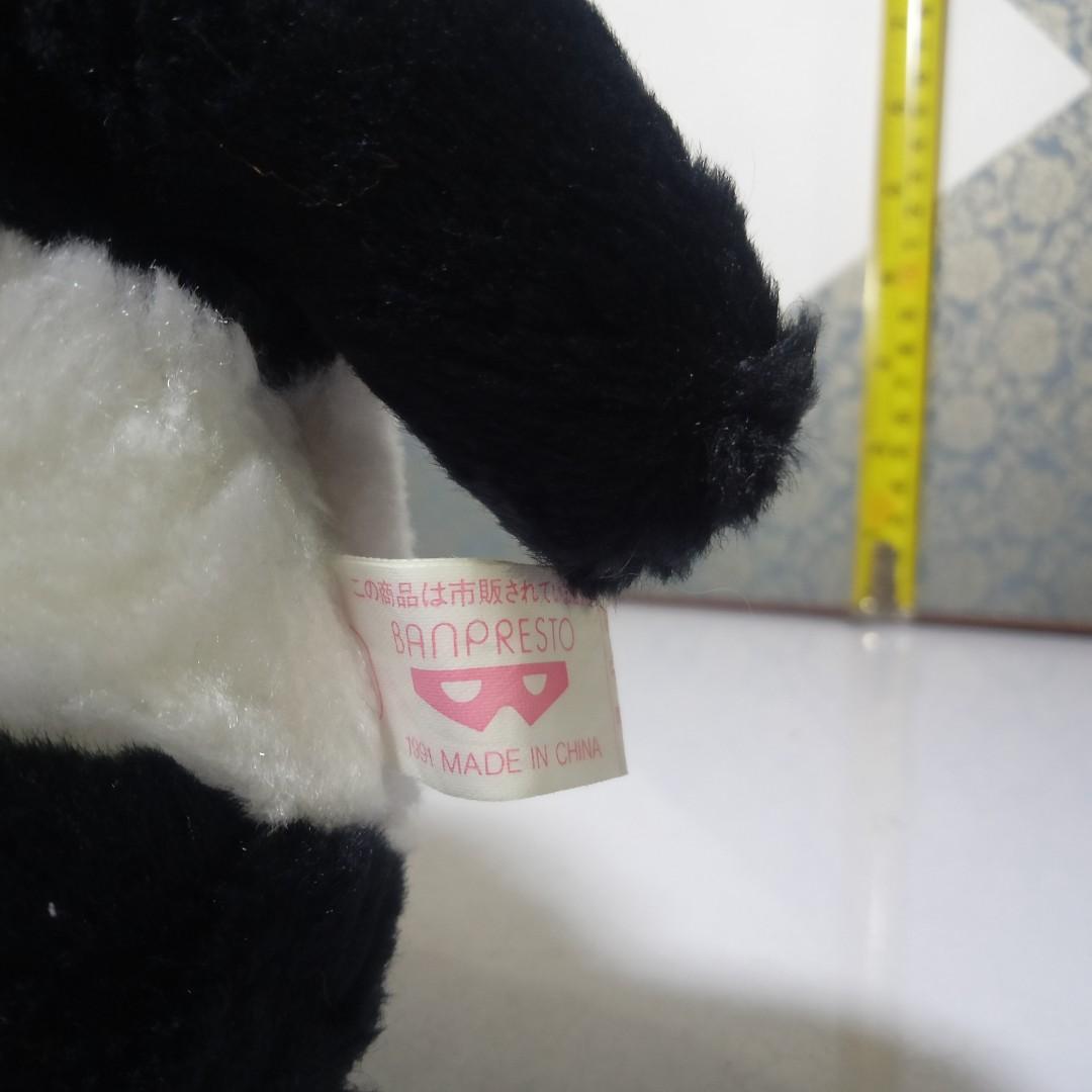 GENMA SAOTOME Rare Ranma Panda small Banpresto Plush - Preloved ...