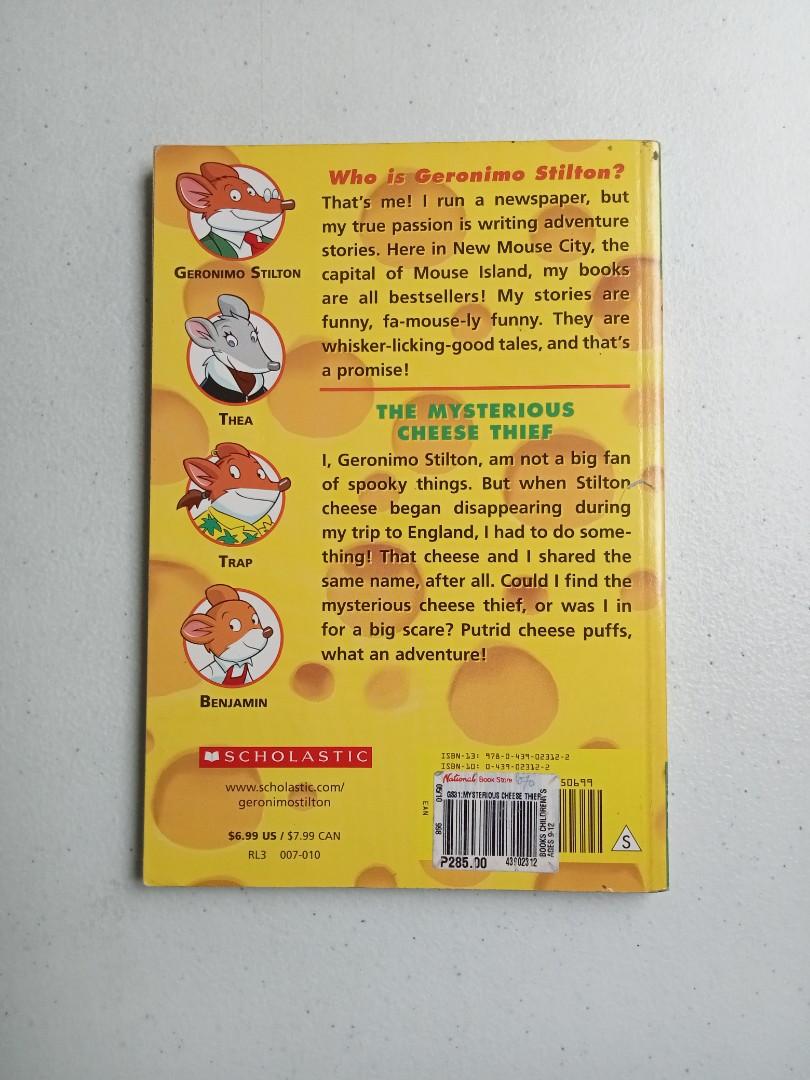 GERONIMO STILTON - THE MYSTERIOUS CHEESE THIEF, Hobbies & Toys, Books ...