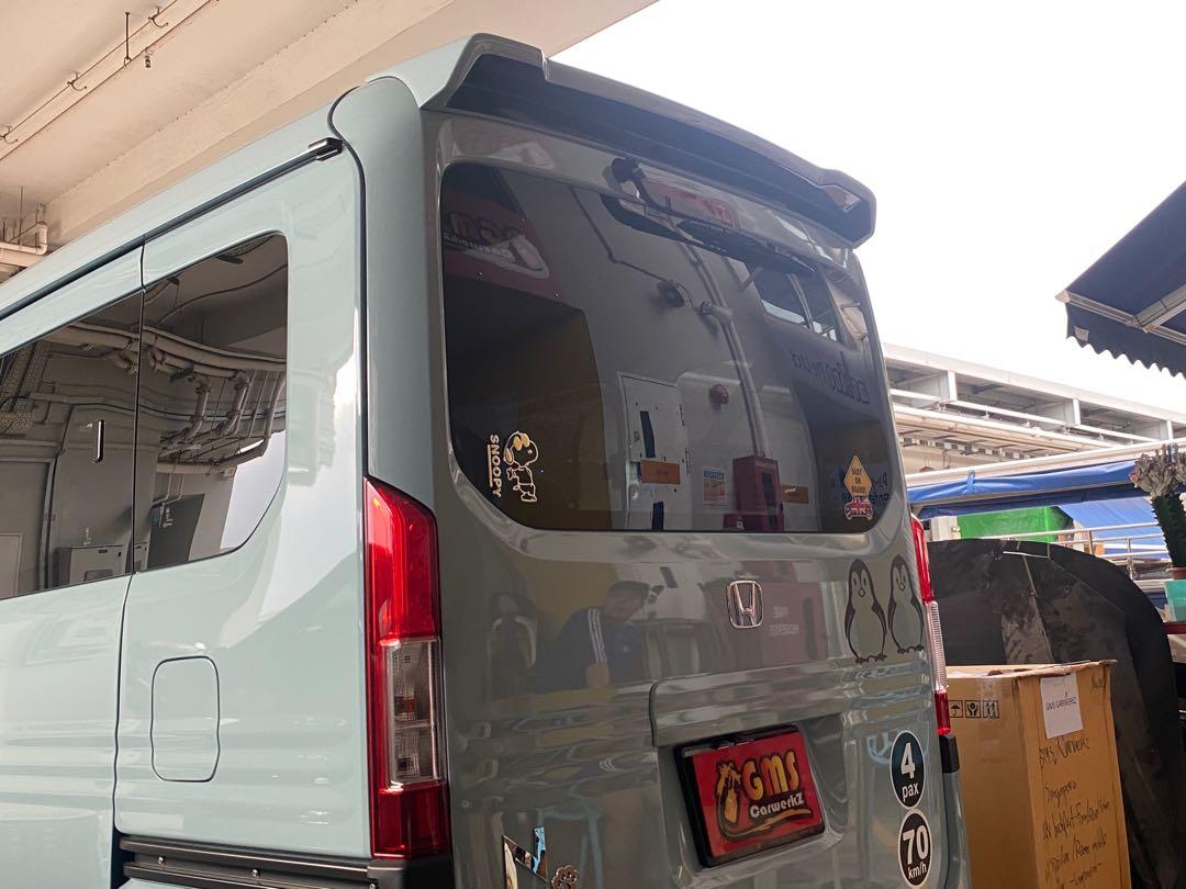 GMS # honda n-van spoiler, Car Accessories, Accessories on Carousell