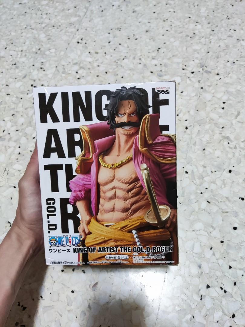 Gold Toei One Piece King of Artist Gold Roger Anime Figure Figurine ...