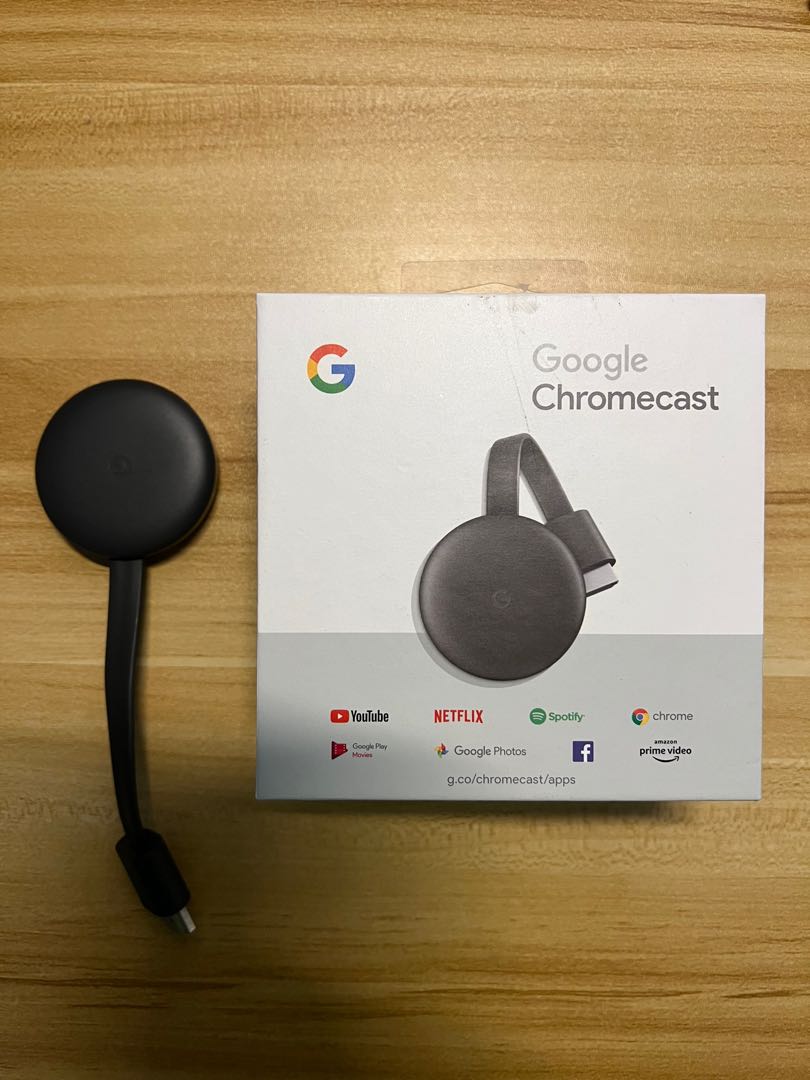 Google Chromecast Gen 3, TV & Home Appliances, TV & Entertainment ...