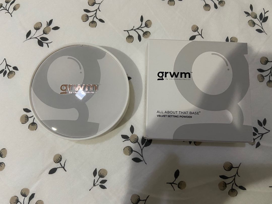 GRWM powder rush all about that base velvet setting powder in Biscuit ...