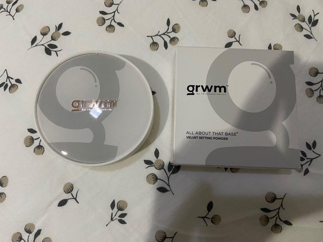 GRWM powder rush all about that base velvet setting powder in Biscuit ...