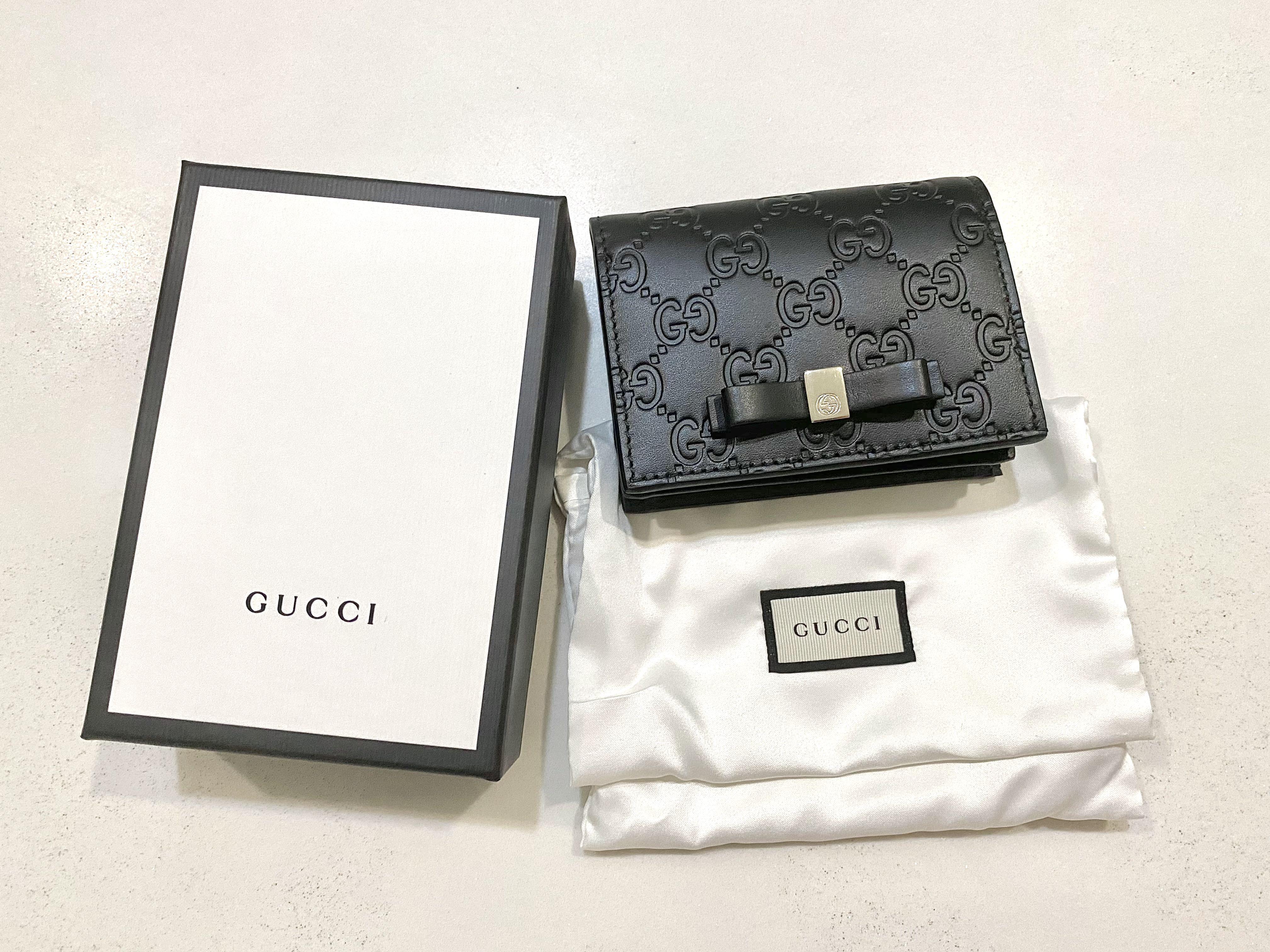 Gucci card Wallet, Women's Fashion, Bags & Wallets, Wallets & Card ...
