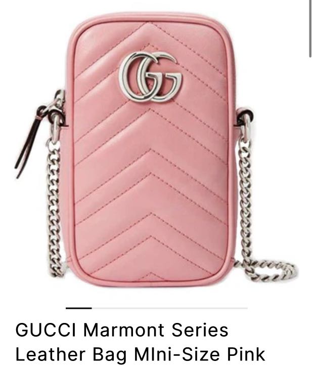 Gucci Marmont Phone Bag, Luxury, Bags & Wallets on Carousell