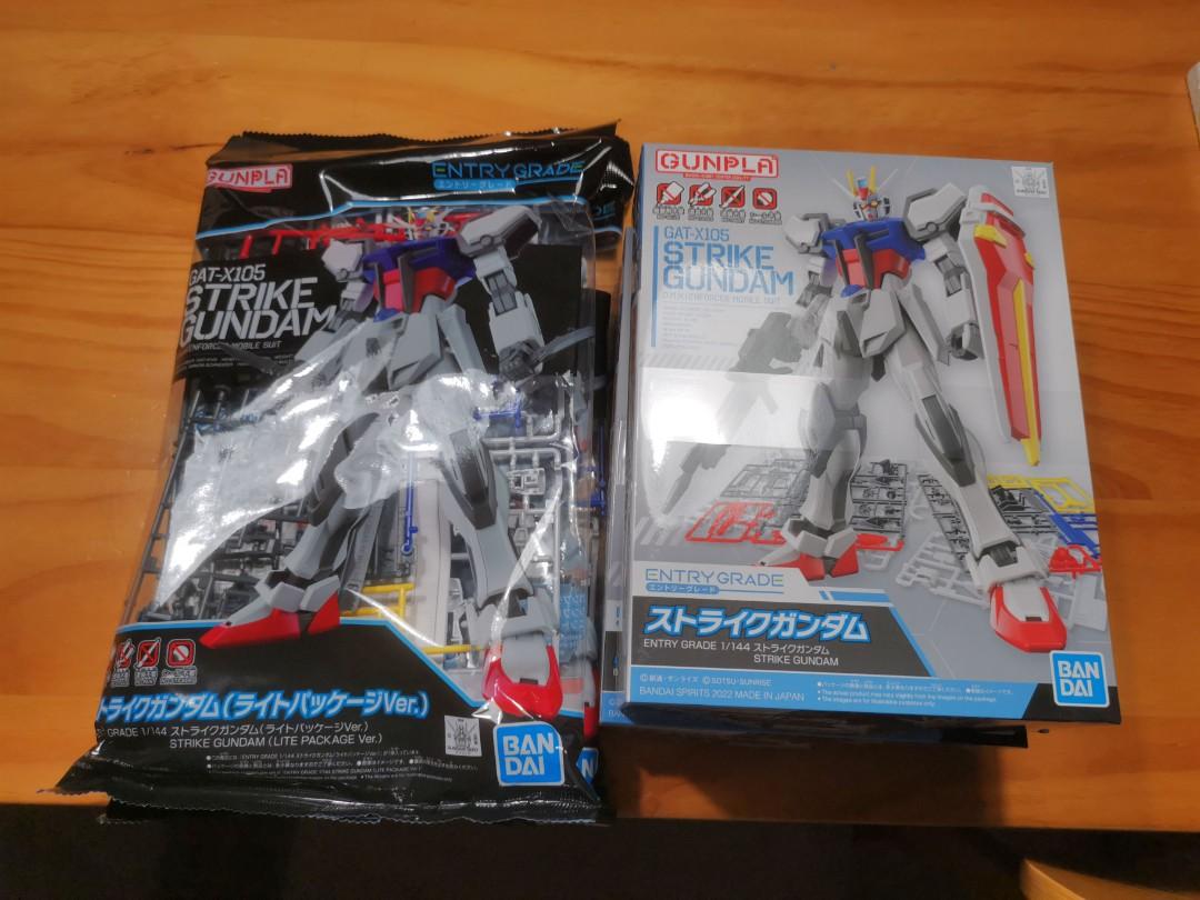 Gunpla Entry Grade EG GAT-X105 Strike Gundam, Hobbies & Toys, Toys ...