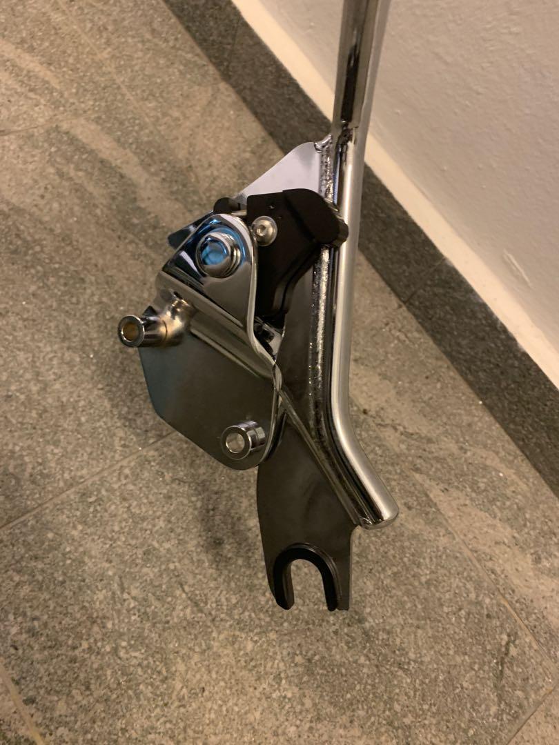 Harley backrest with bracket, Motorcycles, Motorcycle Accessories on ...