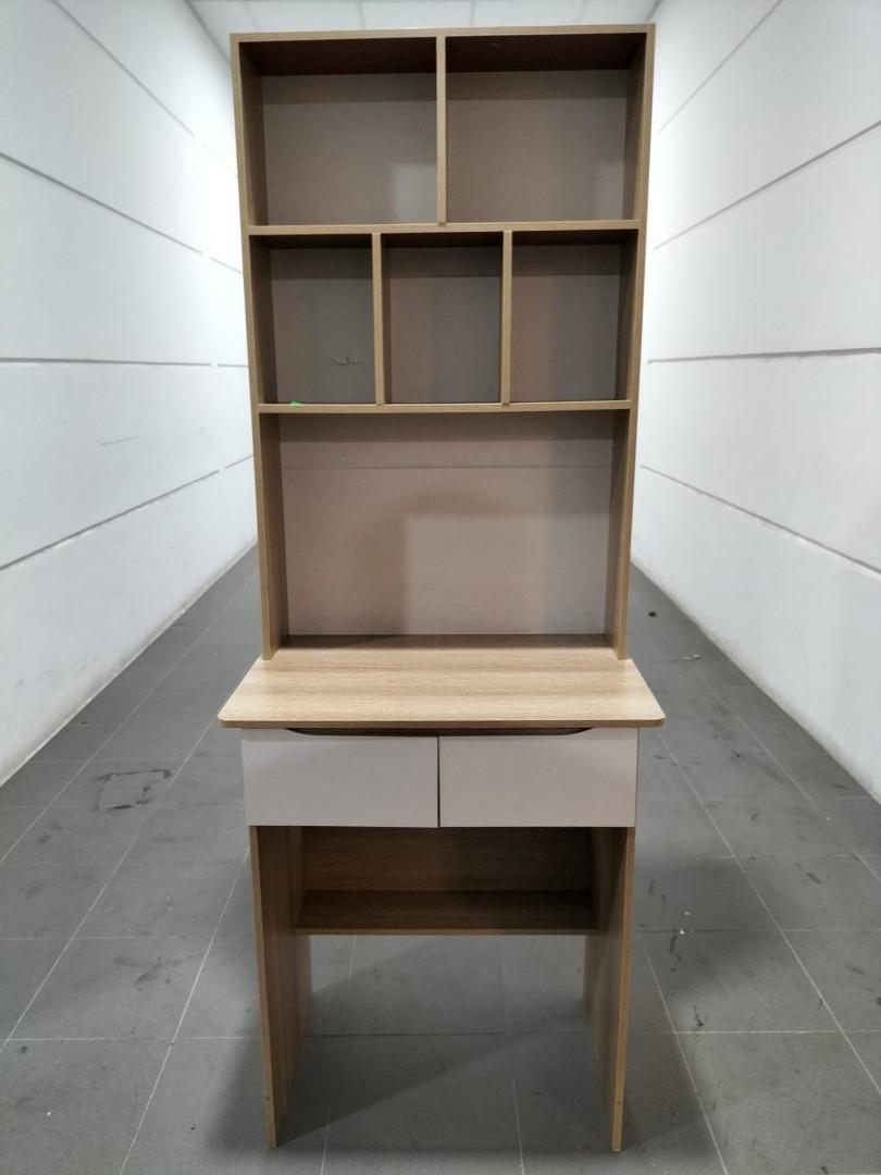 HELIOS II Study Desk with Storage, Furniture & Home Living, Furniture ...