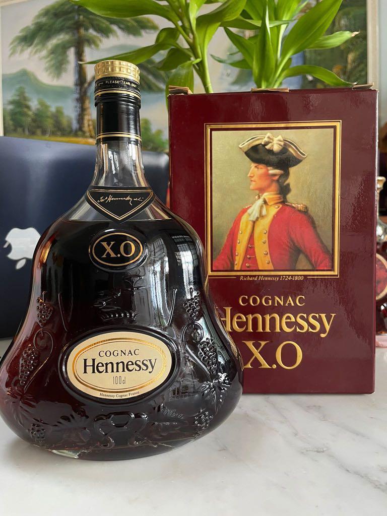 HENNESSY XO COGNAC 1LITTER, Food & Drinks, Alcoholic Beverages on Carousell