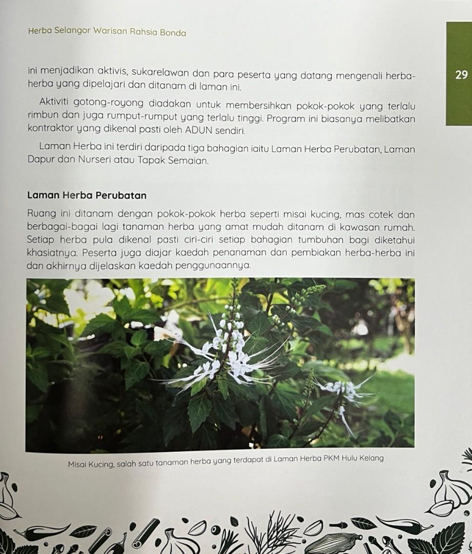 HERBA SELANGOR WARISAN RAHSIA BONDA, Hobbies & Toys, Books & Magazines ...