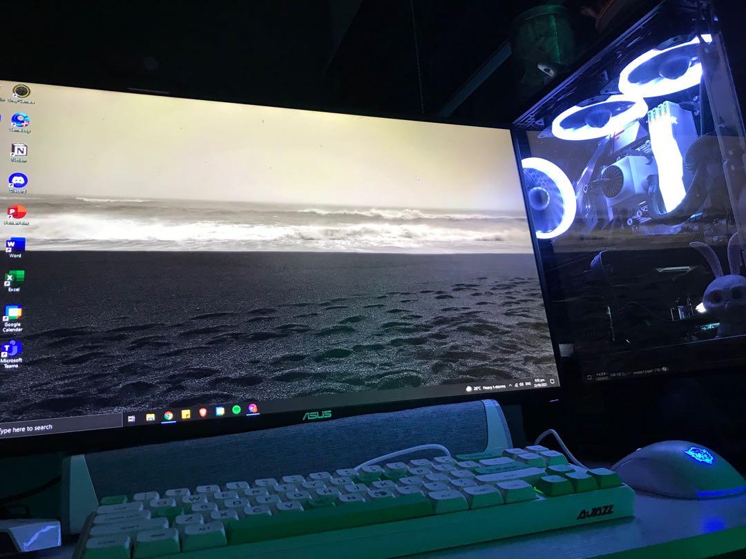 High-end PC with Dual Monitor, Computers & Tech, Desktops on Carousell