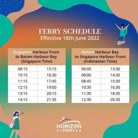 Horizon Ferry Ticket Batam Harbourbay, Tickets & Vouchers, Flights ...