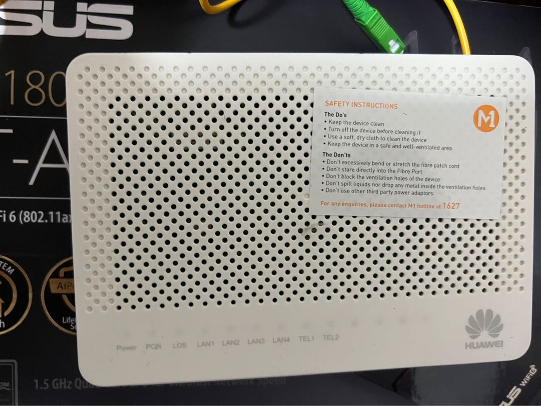 Huawei modem EchoLife HG8240H5, Computers & Tech, Parts & Accessories ...