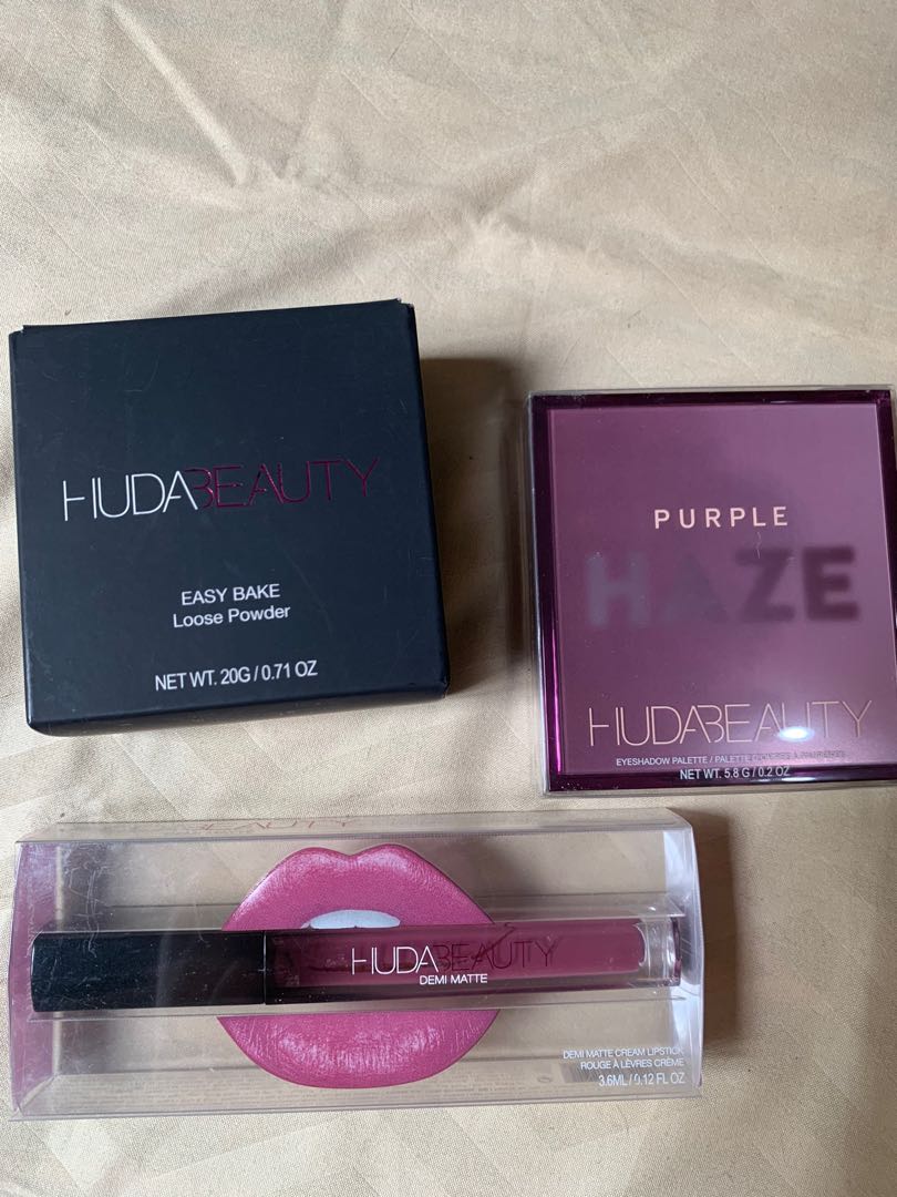 Huda beauty bundle, Beauty & Personal Care, Face, Makeup on Carousell
