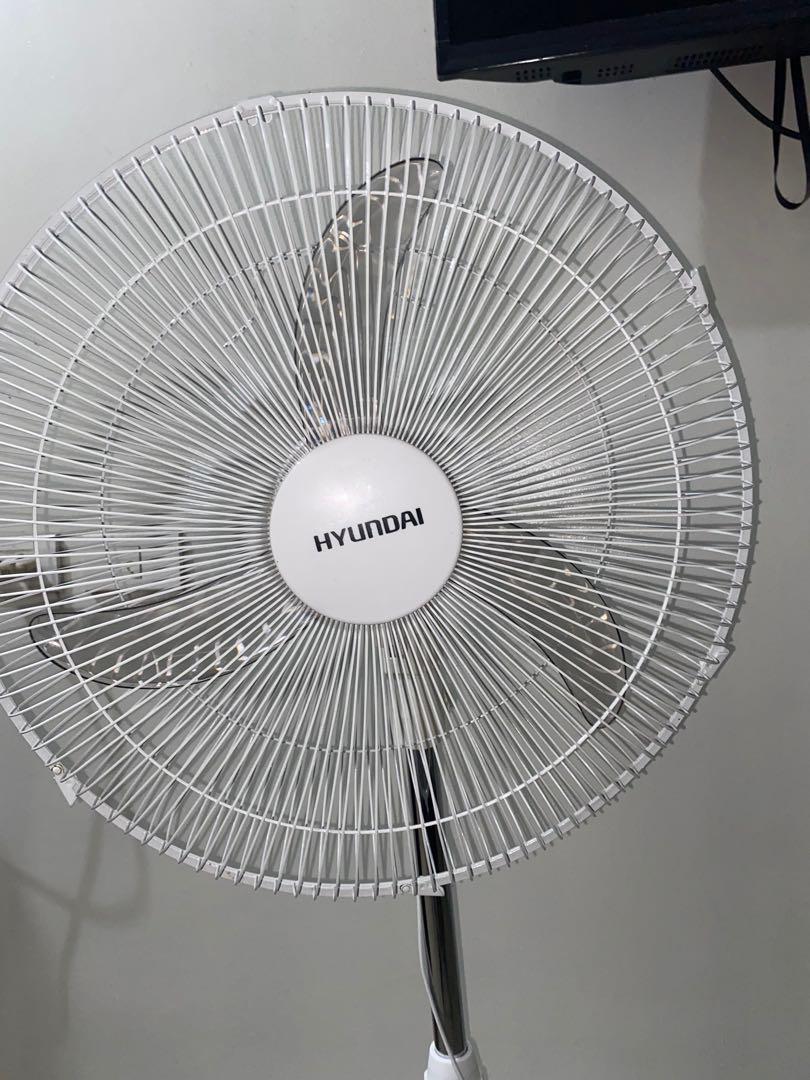 HYUNDAI STAND FAN, Furniture & Home Living, Lighting & Fans, Fans on ...