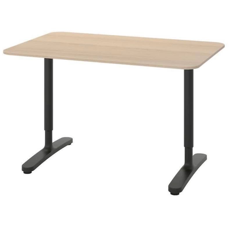 IKEA bekant study table, Furniture & Home Living, Furniture, Tables ...