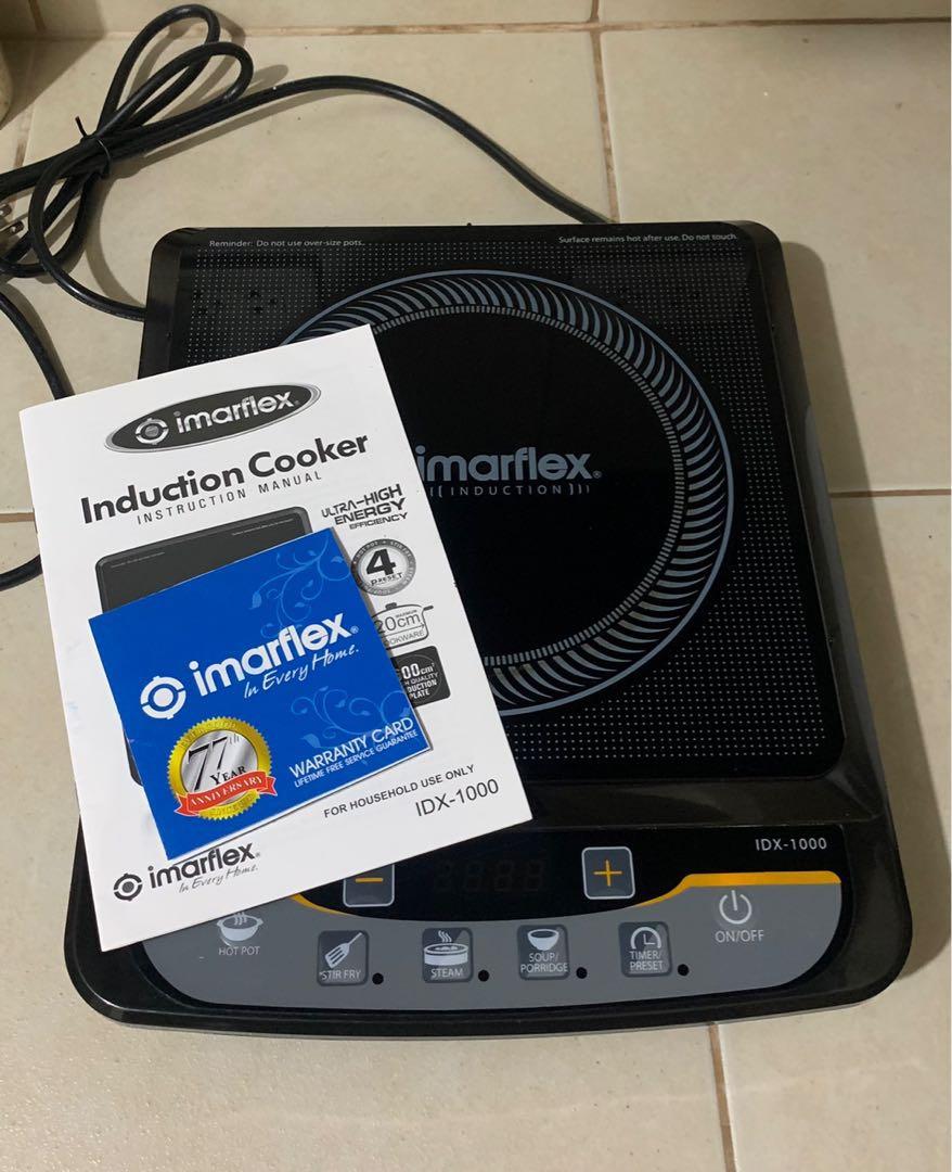 LAST PRICE - IMARFLEX IDX-1000 INDUCTION COOKER, Furniture & Home ...