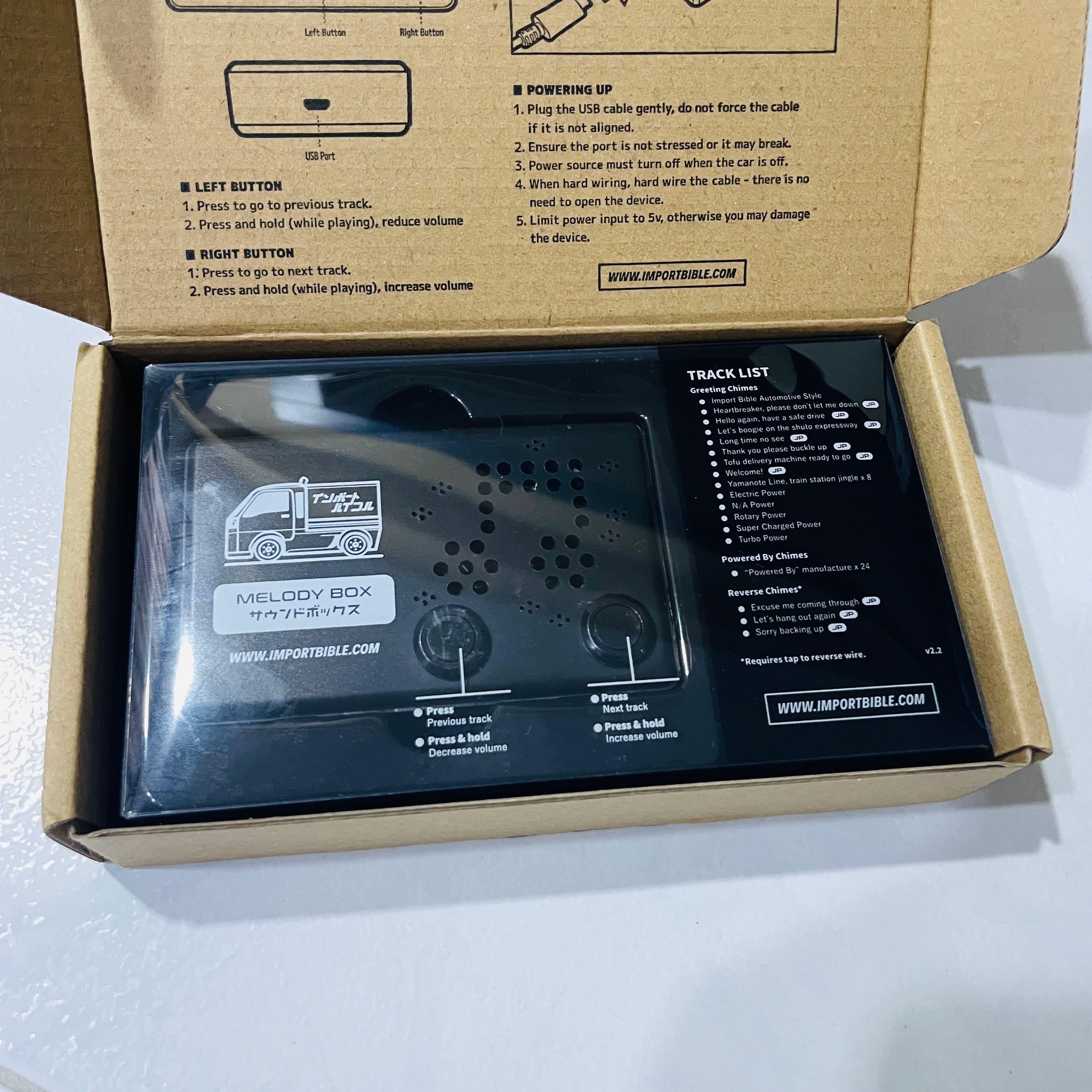 Import Bible - Ressha Melody Box JDM, Car Accessories, Electronics & Lights on Carousell