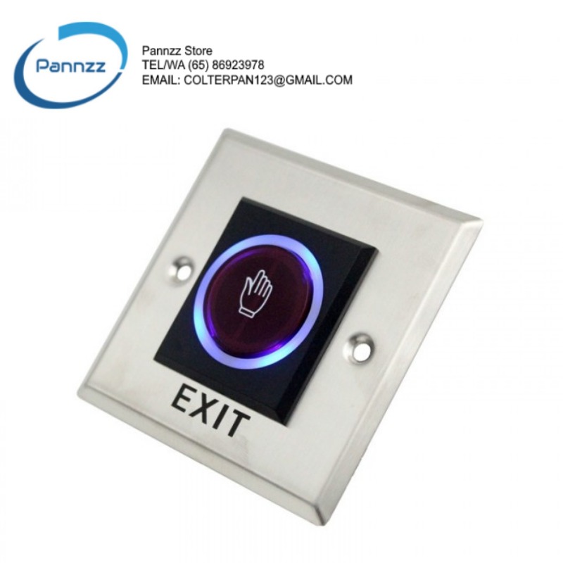 Infrared No Touch Contactless Door Release Exit Button Sensor Switch ...