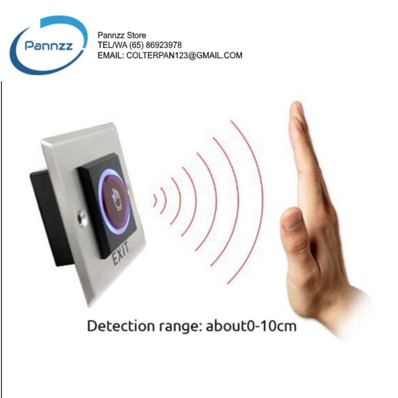 Infrared No Touch Contactless Door Release Exit Button Sensor Switch ...
