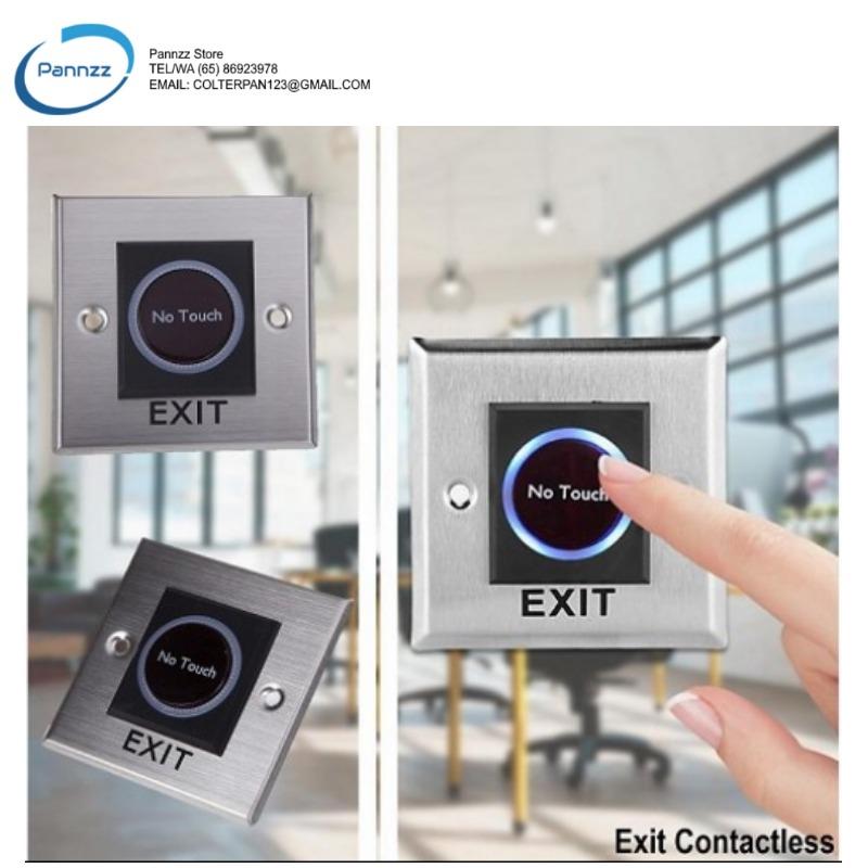 Infrared No Touch Contactless Door Release Exit Button Sensor Switch ...