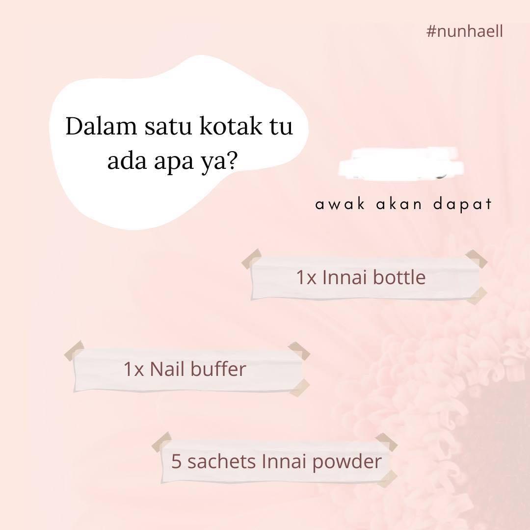 Innai Nunha by Neelofa, Beauty & Personal Care, Hands & Nails on Carousell
