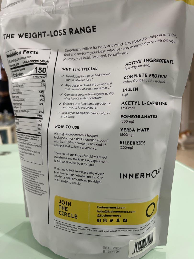Innermost The Lean Protein Supplement Bundle, Health & Nutrition ...