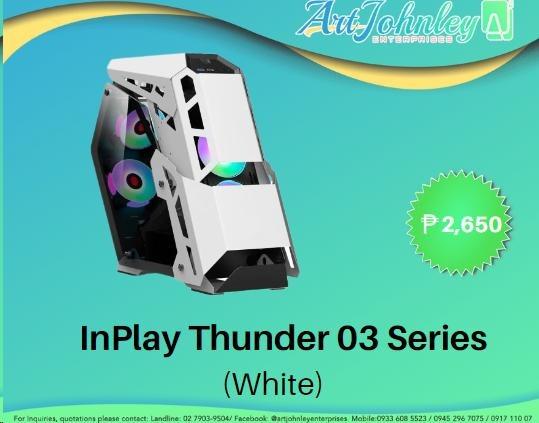 INPLAY Thunder 03 Series (Black & White), Computers & Tech, Parts ...