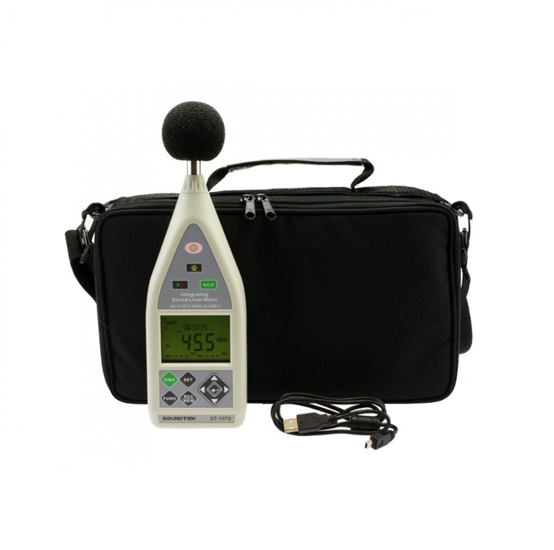 INTEGRATING Sound Level Meter, Decibel Meter, CLASS 2, Datalogger, Tenmars ST-107, Audio, Other ...