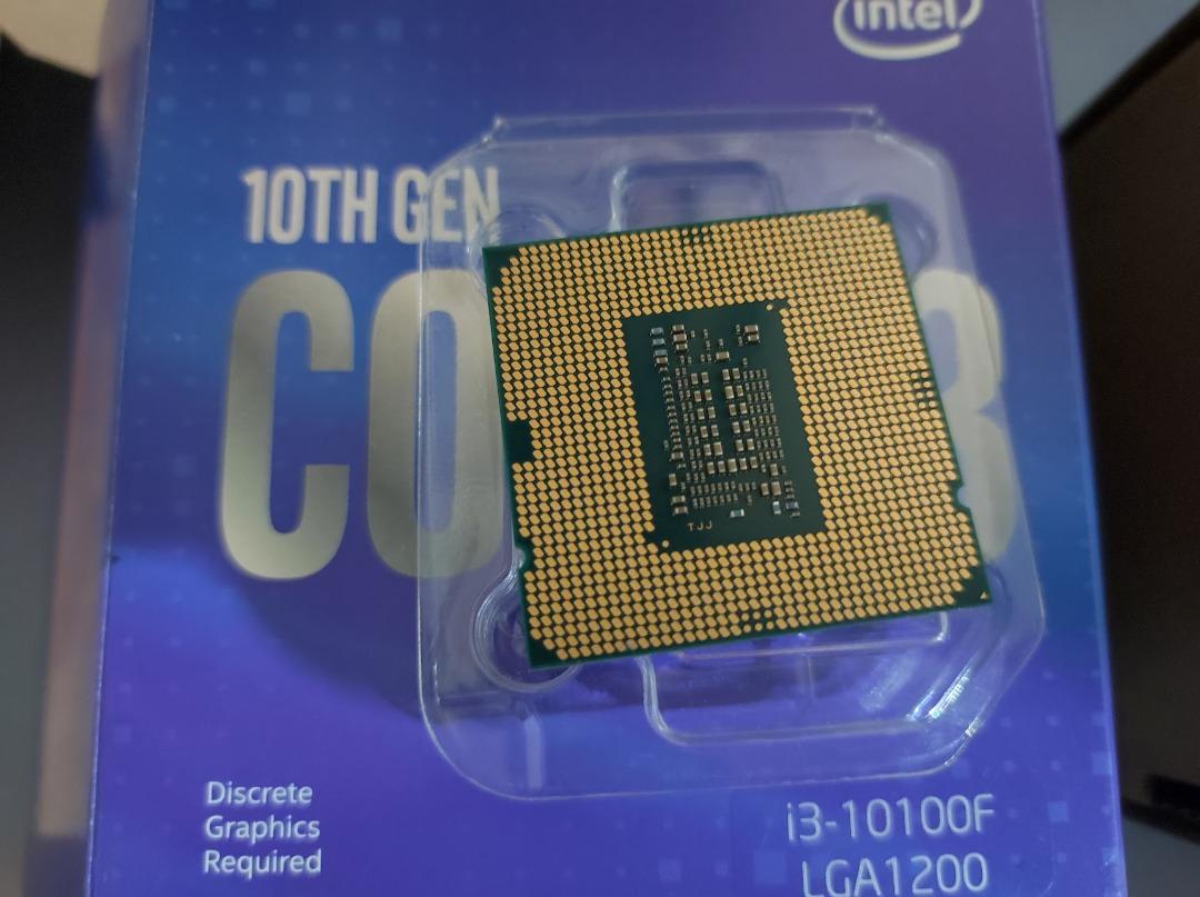 Intel Core i3-10100F Desktop Processor 4 Cores up to 4.3 GHz Without Processor Graphics LGA1200 ...