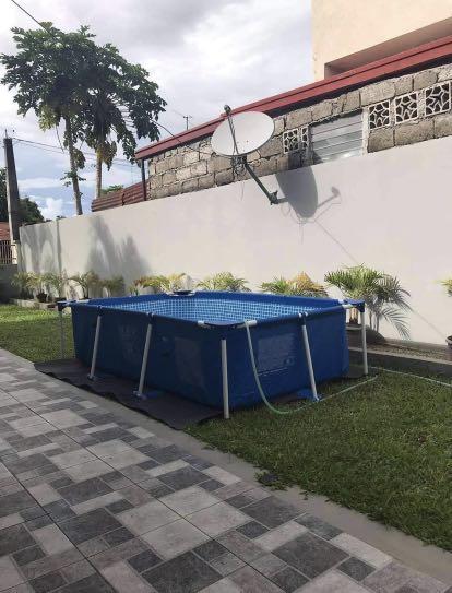 INTEX Portable Swimming Pool, Furniture & Home Living, Outdoor ...