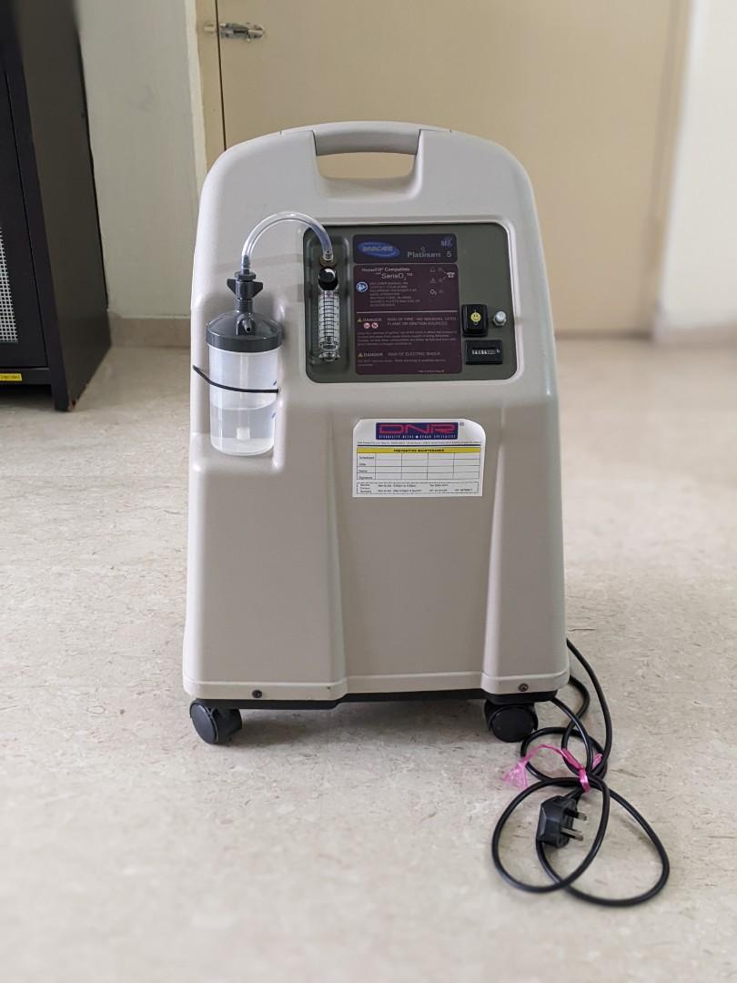 Invacare Platinum 5 Oxygen Concentrator, Health & Nutrition, Medical ...