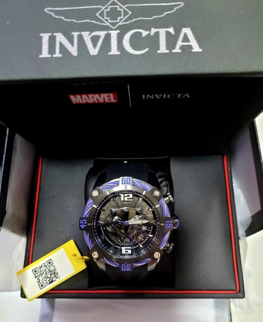 Invicta Marvel Black Panther 52mm, Men's Fashion, Watches & Accessories ...