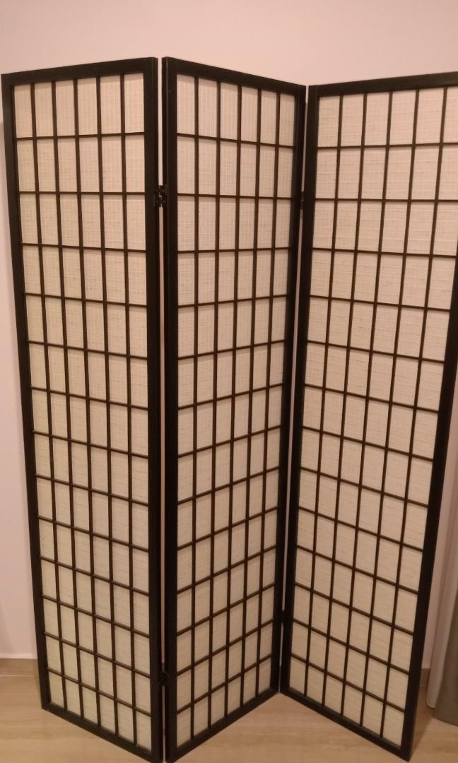 Japanese style partition/ divider, Furniture & Home Living, Home Decor ...
