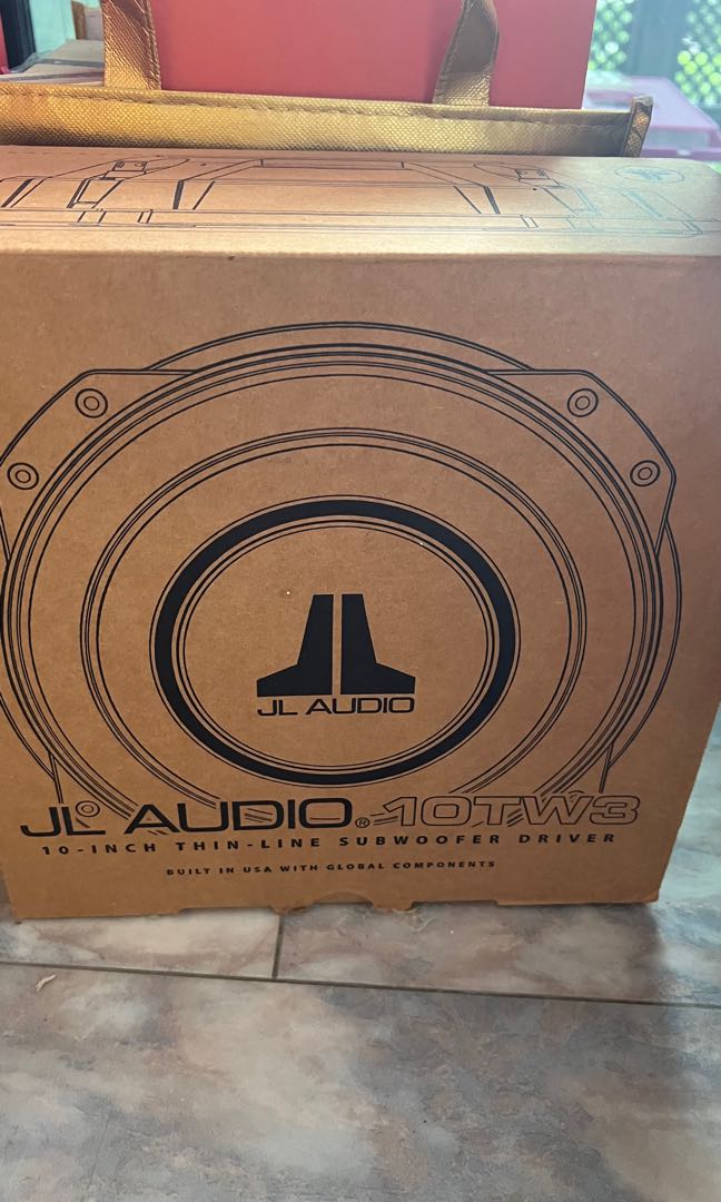 JL Audio boxes, Everything Else on Carousell
