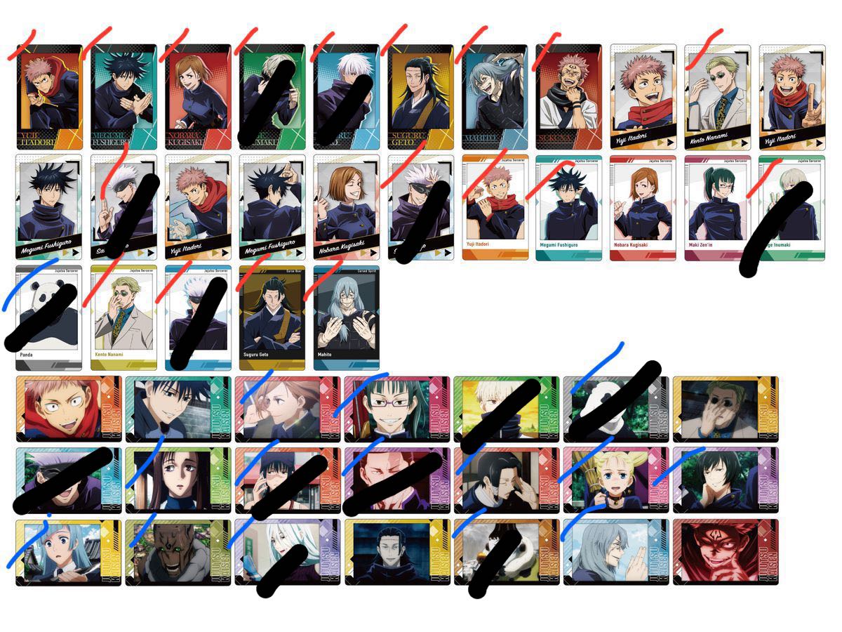 [SPLITS/INSTOCKS] Jujutsu Kaisen Snap card jjk, Hobbies & Toys ...