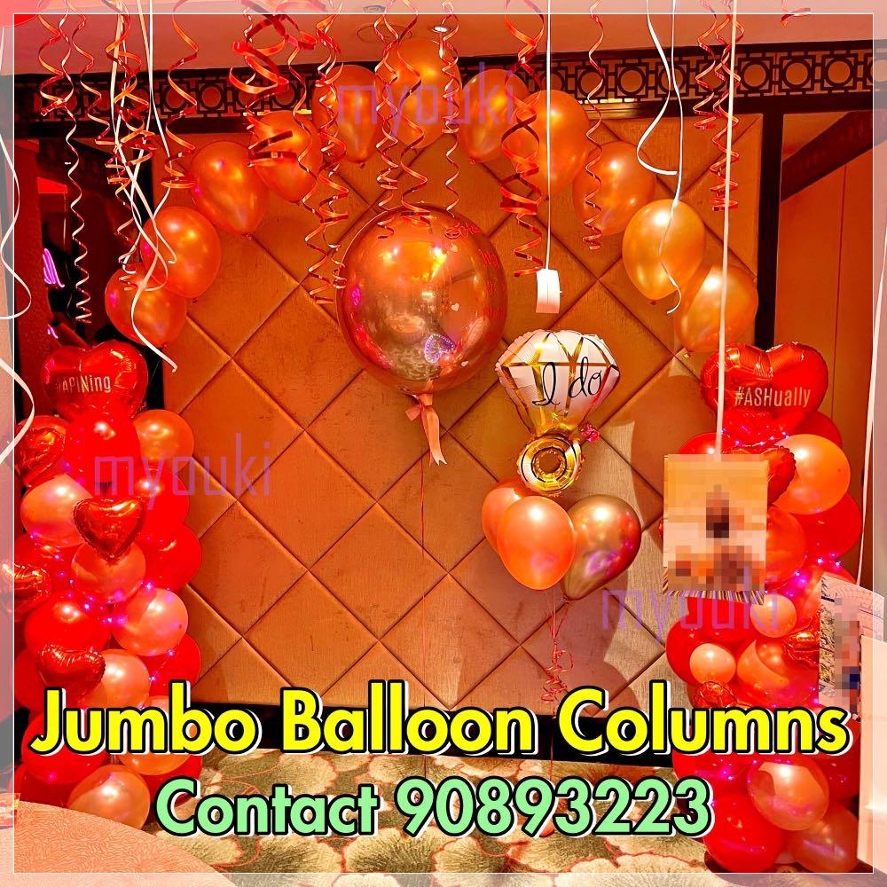Jumbo Balloon Columns / Balloon Arcs, Hobbies & Toys, Stationery ...
