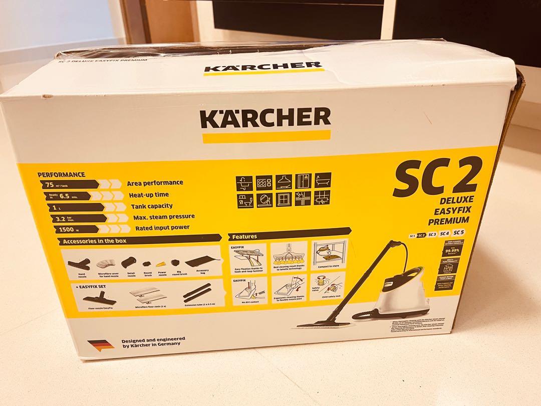 Karcher SC2 Steam Cleaner, TV & Home Appliances, Irons & Steamers on ...