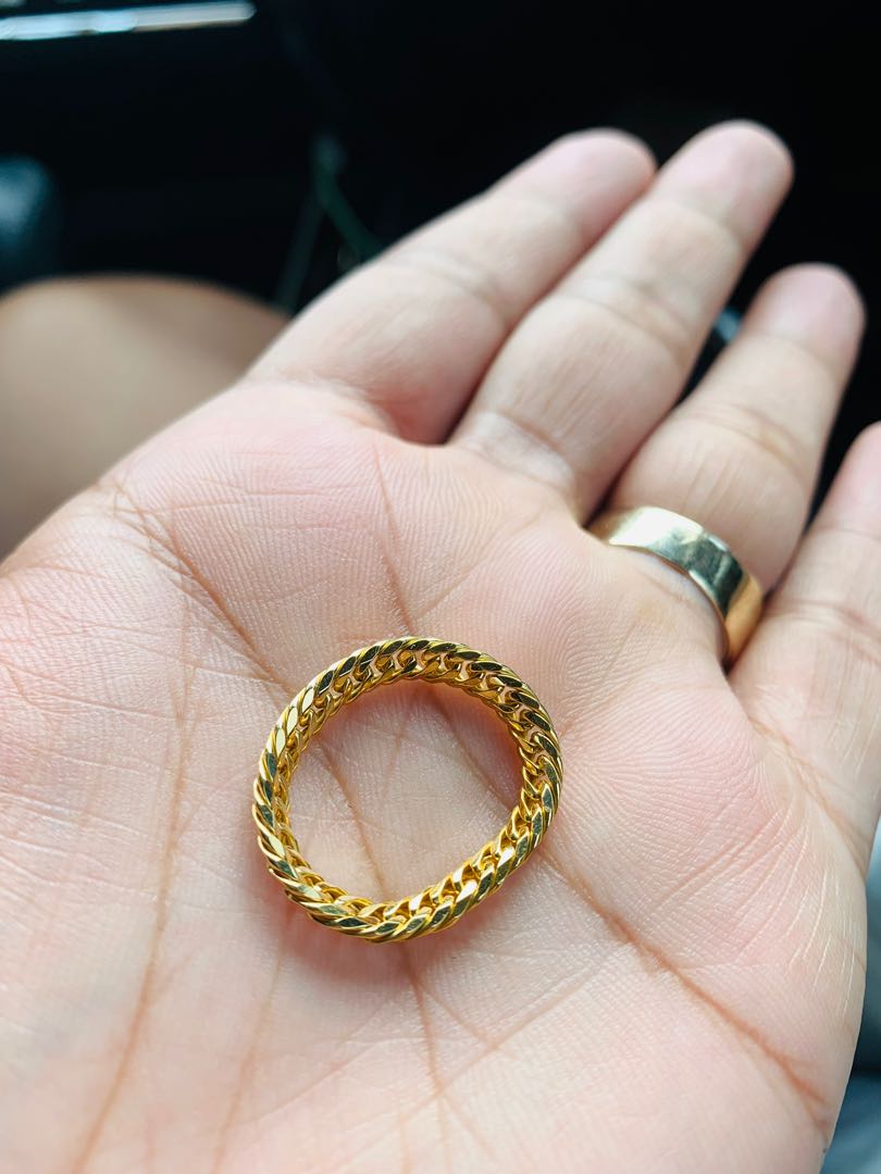 KIHEI MEN’S JAPAN RING 18K GOLD, Women's Fashion, Jewelry & Organizers, Rings on Carousell