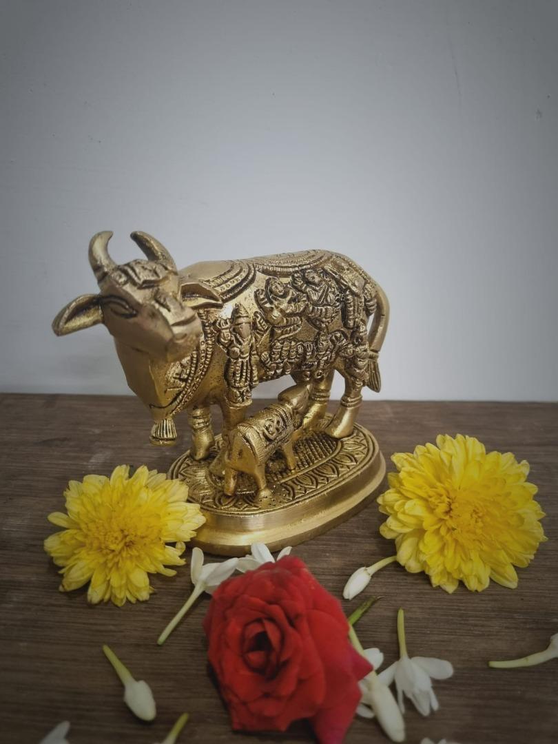 Komatha Statue - The Cow of good fortune & wisdom, Hobbies & Toys ...