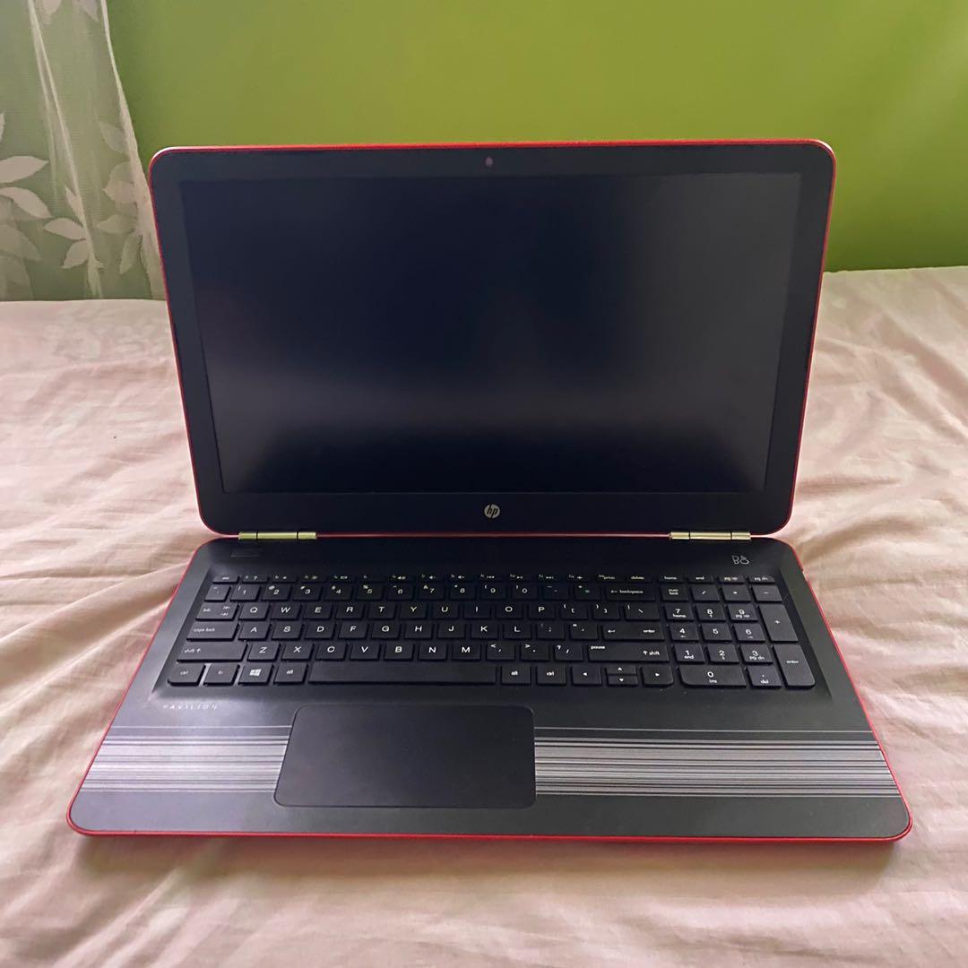 Laptop HP Pavilion Red Edition (i5 7th gen, 3TB, Nvidia Graphic ...