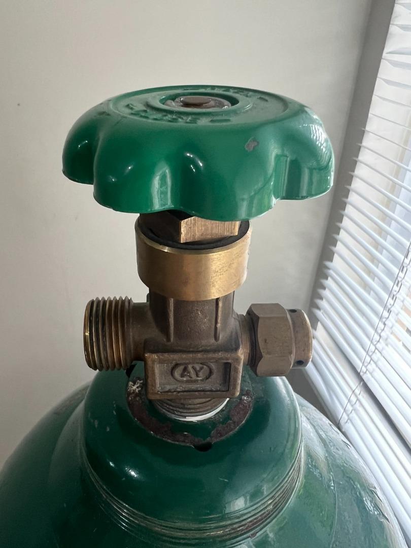 Large Oxygen Tank 50kg, Health & Nutrition, Medical Supplies & Tools on ...