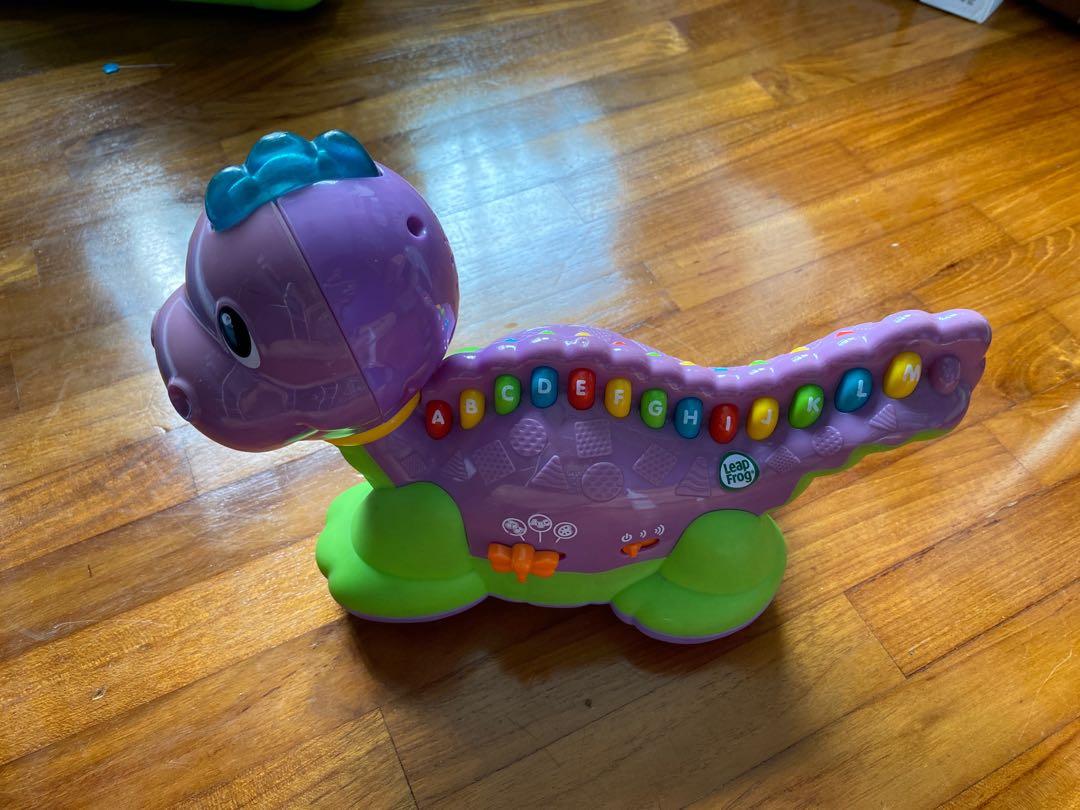 Leapfrog alphabet dinosaur, Hobbies & Toys, Toys & Games on Carousell