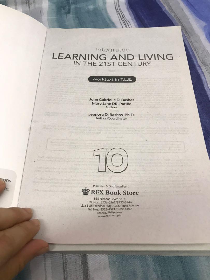Learning and living in 21st century grade 10 TLE, Hobbies & Toys, Books ...