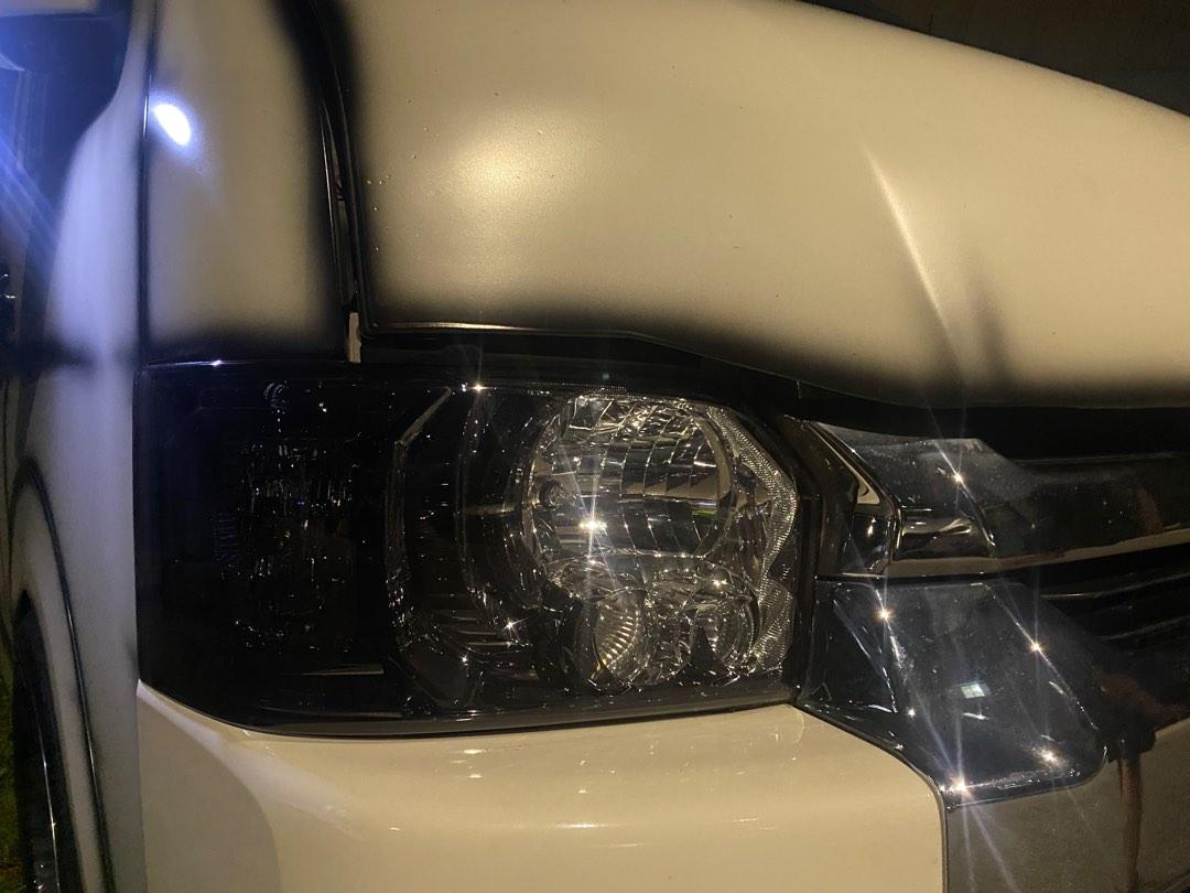 Legance Hiace type 4/euro 5&6 headlight cover, Car Accessories ...