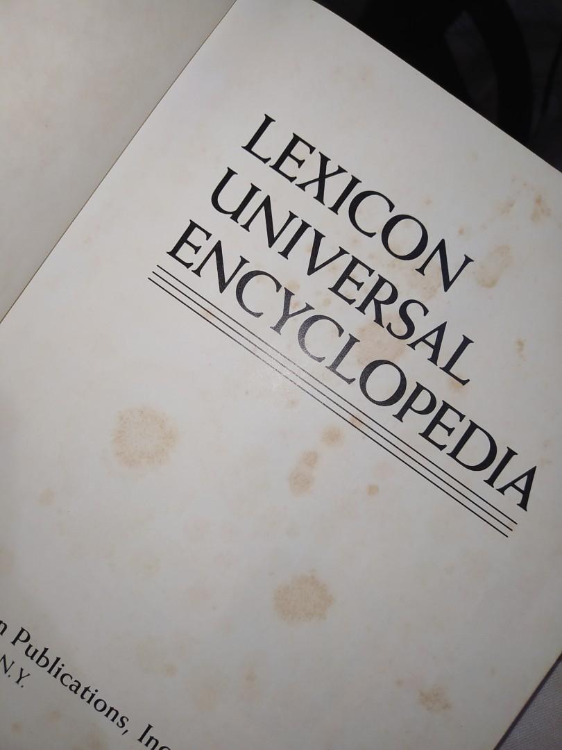 Lexicon Universal Encyclopedia, Hobbies & Toys, Books & Magazines, Textbooks on Carousell