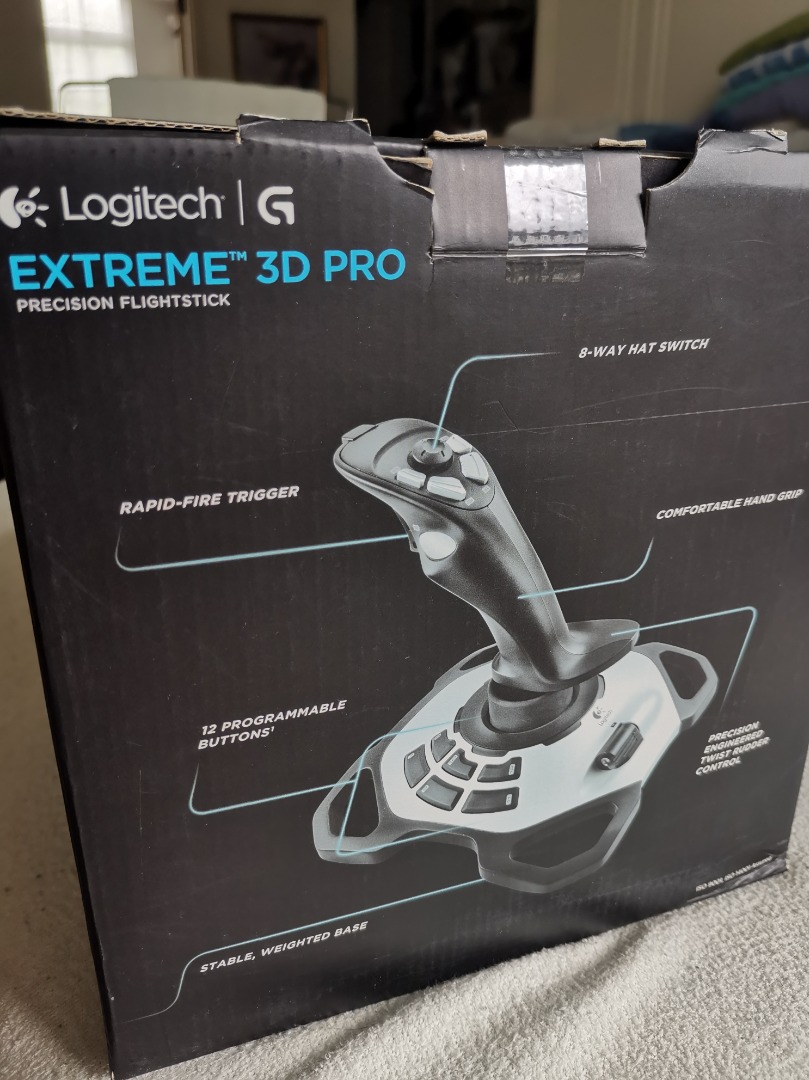 Logitech EXTREME 3D PRO JOYSTICK, Hobbies & Toys, Toys & Games on Carousell