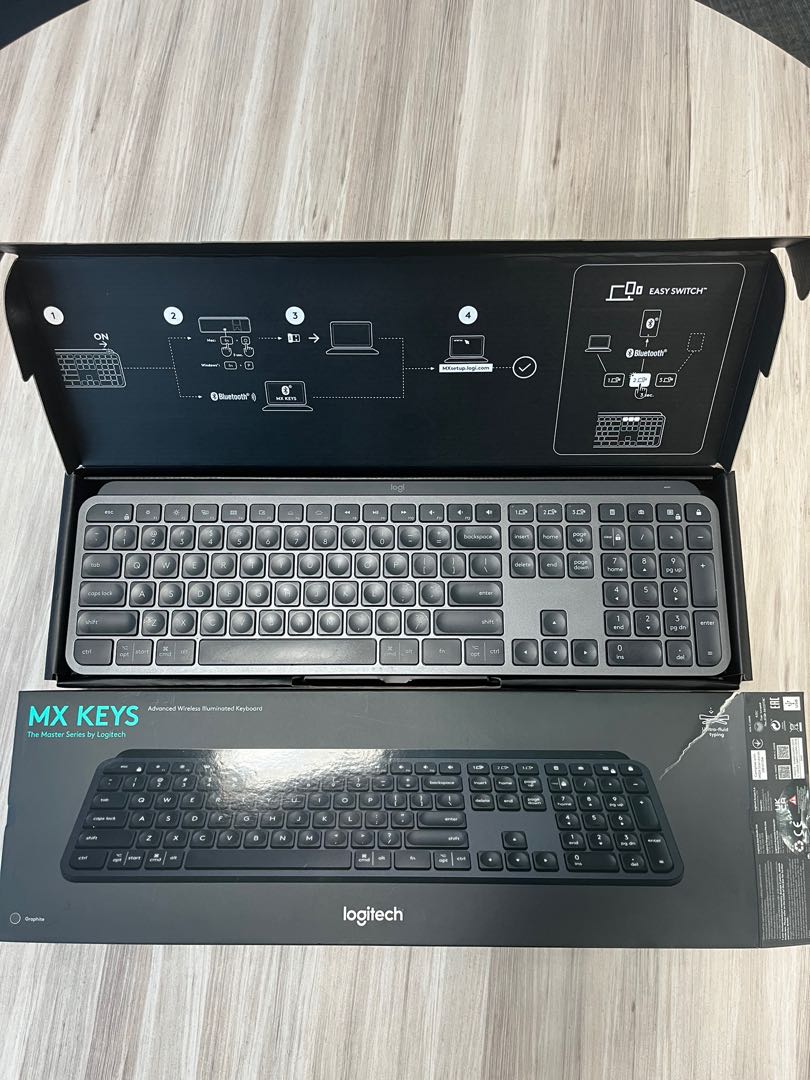 Logitech MX Keys (Windows & Mac), Computers & Tech, Parts & Accessories ...